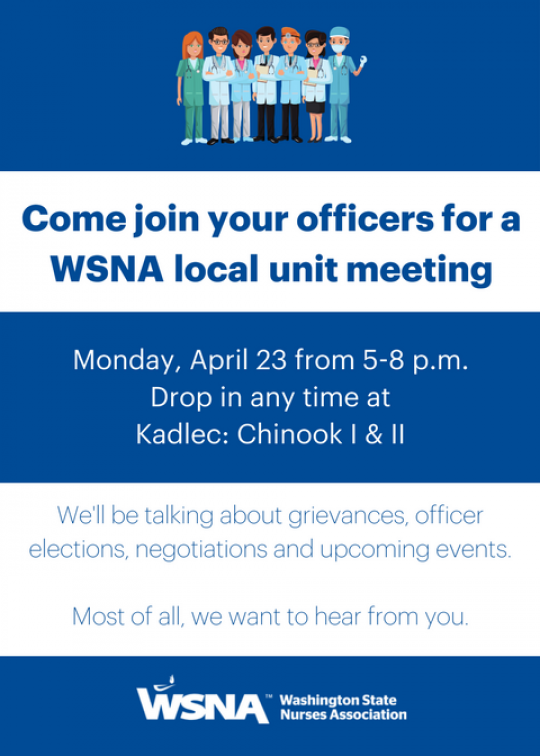 Kadlec Regional Medical Center | Washington State Nurses Association