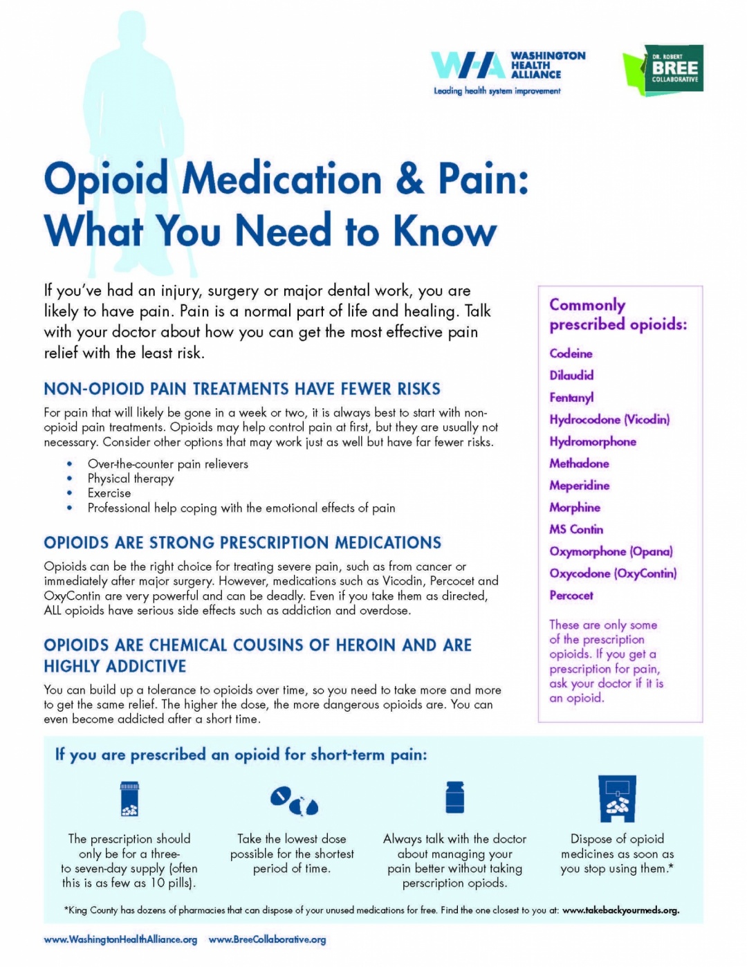 Opioids patient fact sheet available in 22 languages | Washington State ...