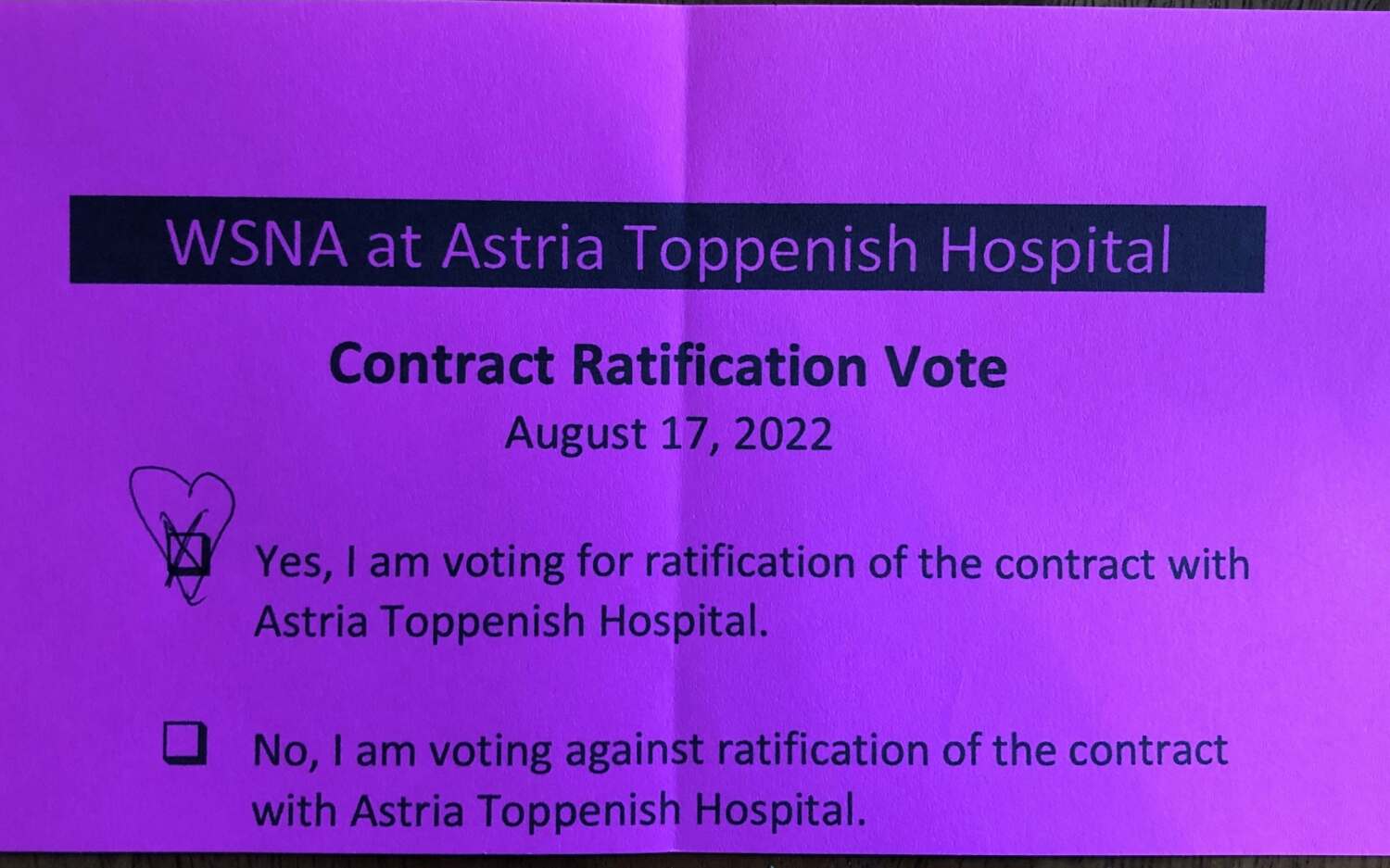 Astria Toppenish Hospital - WSNA