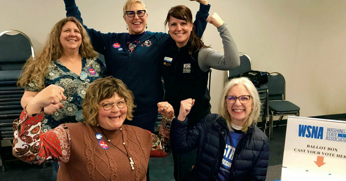Nurses feeling their power in several contract wins - WSNA