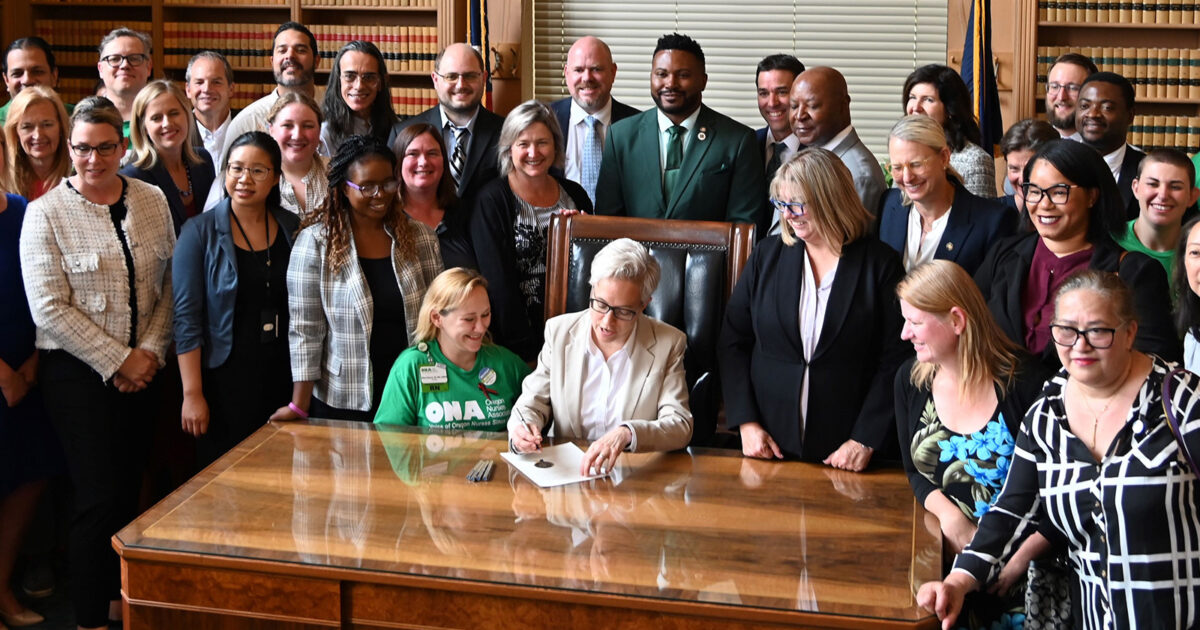 New Oregon law establishes safe staffing ratios - WSNA