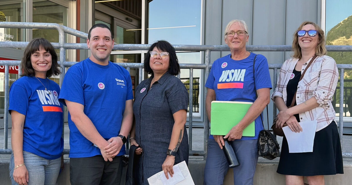 Skyline nurses seek community support in negotiations - WSNA